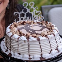 33 and Fabulous Cake Topper, 33rd Birthday Cake Topper, 33rd Birthday ...
