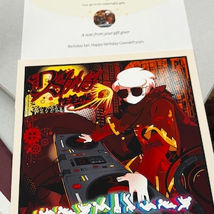 Homestuck Print Dave Strider Dstri's Meteroic Mixtape Y2K 2000s Graphic ...