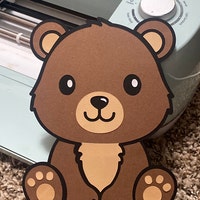 Woodland Animals Layered SVG Cut File Cricut Silhouette Forest - Etsy