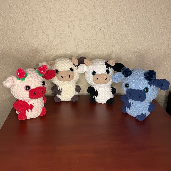 Adorable Farm No Sew Crochet Pattern, No Sew Amigurumi Crochet Patterns ...