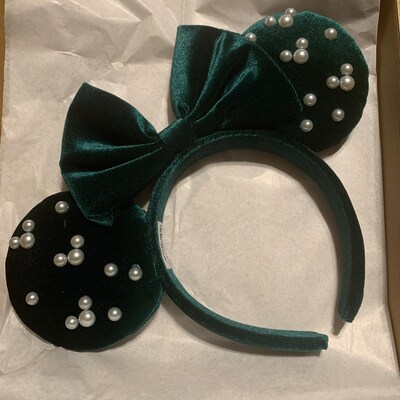 Hunter Green Disney Ears, Disney Ears, Hunter Green Ears, Disney Ears ...