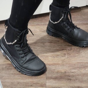 Barbed Wire Grunge Punk Chain Boot Charms Doc Marten - Etsy