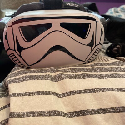 Meta Quest 2 Stormtrooper Visor Sticker - Etsy