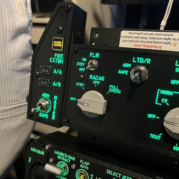 DCS World F/A-18 Hornet Sensor Panel - Etsy