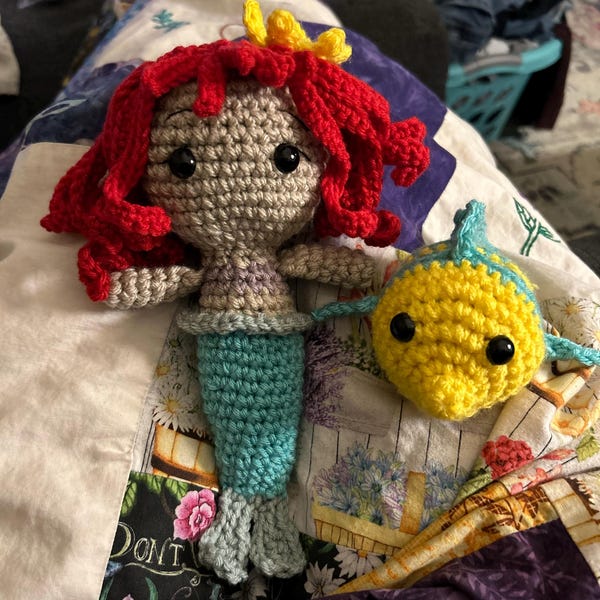 Seagull & Friends Crochet Pattern Pack, Scuttle Seagull, Sebastian Crab ...