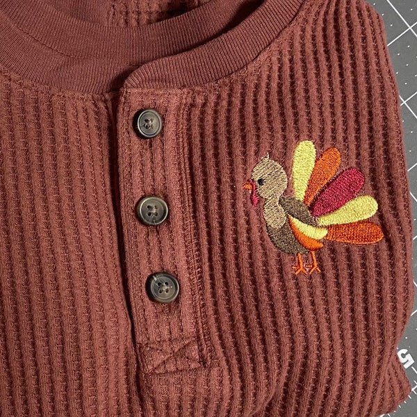 Mini Turkey 3 Machine Embroidery Design-instant DOWNLOAD - Etsy