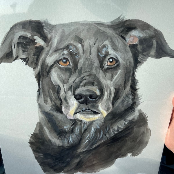 Custom Dog Portrait | Creative Dog Art | Unique Dog Gift | Happy Pet ...