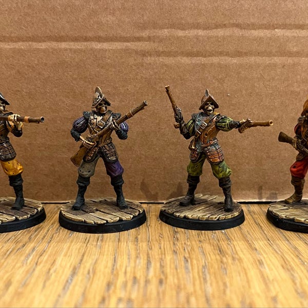 Olympians Argonaut Warrior Unit - Individual/set of 5 Miniatures - D&D ...