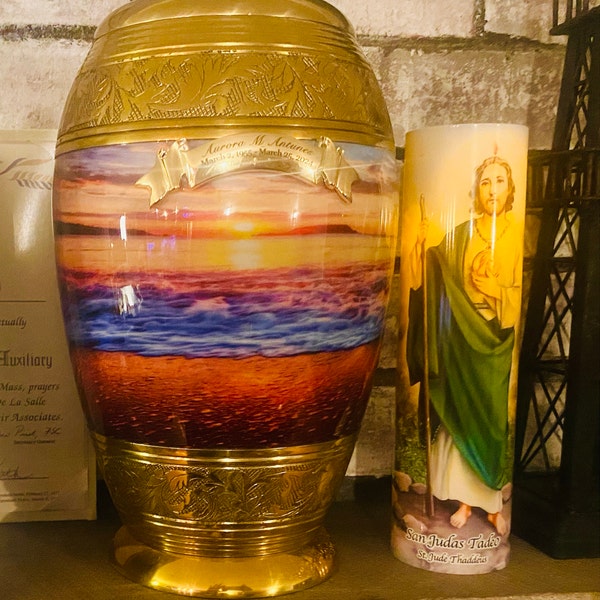 Cross Purple Cremation Urns for Human Ashes Large XL Small Cremation ...