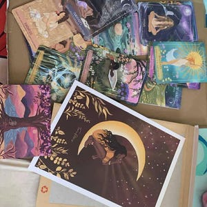 INTENTION MAGIC: Large Illustrated Intention Cards With Guidance ...