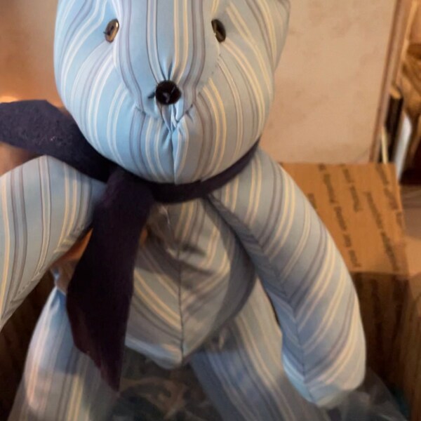 Memory Bear With Voice Recorded, Memory Bear, Keepsake, Stuffed Animal ...