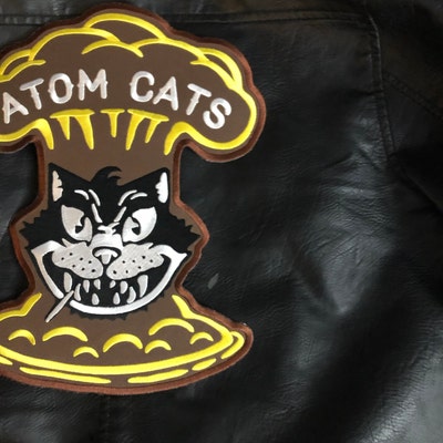 Atom Cats Patch Large Embroidered Fallout - Etsy