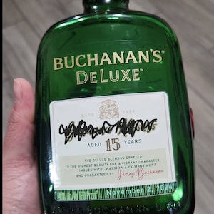 Printable Buchanan's Whisky Label | Personalized Gift (digital Download ...