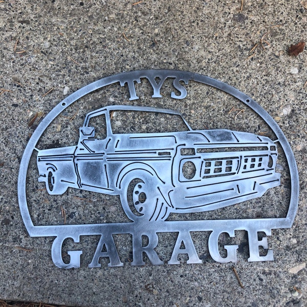 1973 1974 1975 1976 1977 Classic Truck Garage Metal Art Sign - Etsy