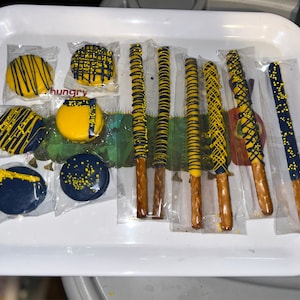 University of Michigan Chocolate Dipped Pretzels, University of ...