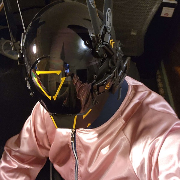 Cyberpunk Eye Mask Cyber Goggles Mask Samurai Goggles Tactical Goggles ...