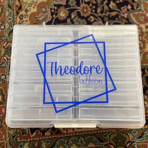 Kids File Box Memory Box Milestone Tote School - Etsy