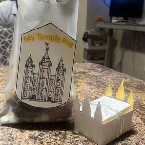 SVG Cutting File Temple Treat Boxes for Cutting Machines LDS Wedding ...