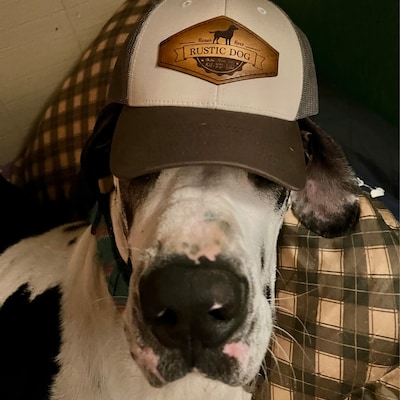 Custom Leather Patch Baseball Hats Sewn on Hand Finished - Etsy