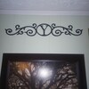 Monogram Metal Scroll | Metal Home Decor | Metal Wall Decor | House ...