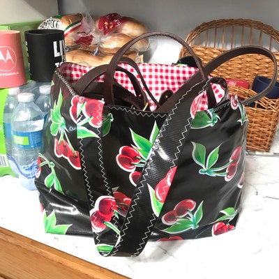 Beth's Serape Oilcloth Car Trash Bag Receptacle Hanging - Etsy