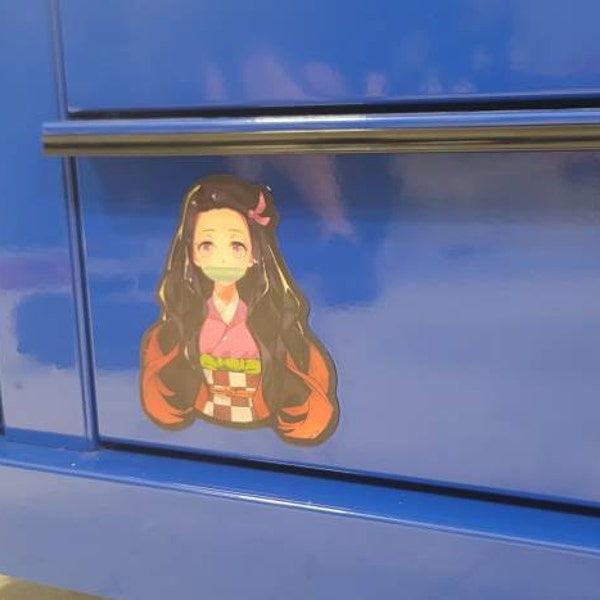 3D Lenticular Anime Sticker Decal Changing Moving Flip Motion Peeker ...