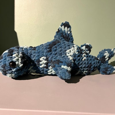 Hamilton the Great Hammerhead Shark Amigurumi Pattern, Crochet ...