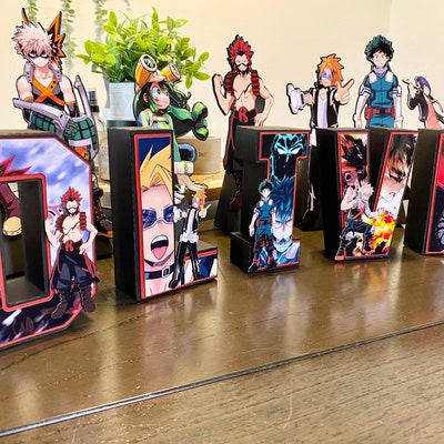 Anime Table Decor Anime Birthday - Etsy