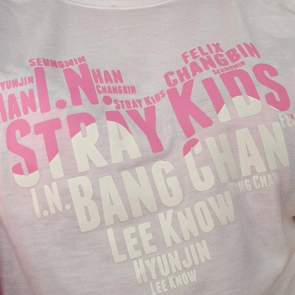 Stray Kids Svg, Kpop Shirt Svg, Stray Kids Heart Cluster Name Svg, Kpop ...