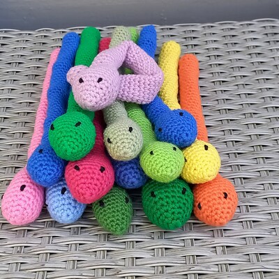 Fidget Snake Crochet PDF Pattern, Sensory Aid, Therapy Toy, Fidget Toy ...