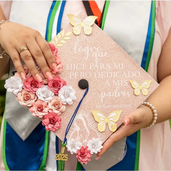 Graduation Cap Topper, 1st Generation Graduate, Mexican Graduation ...