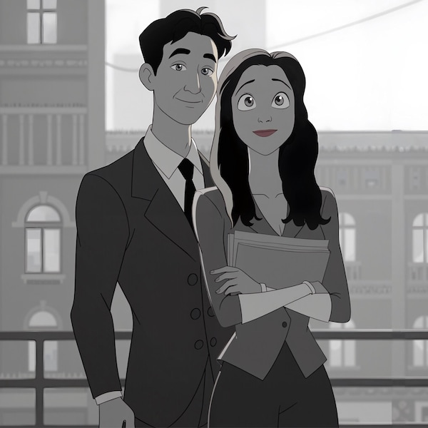 Custom Pixar-style Character, Personalised Family Portrait, Customized ...