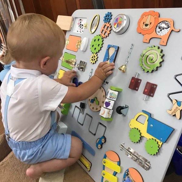 Customizable Modular Busy Board Panels - Interactive Educational Toy ...