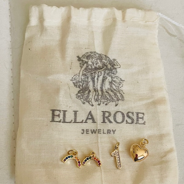 Gold Filled Charms Waterproof & Tarnish Free, Just Charms - Etsy