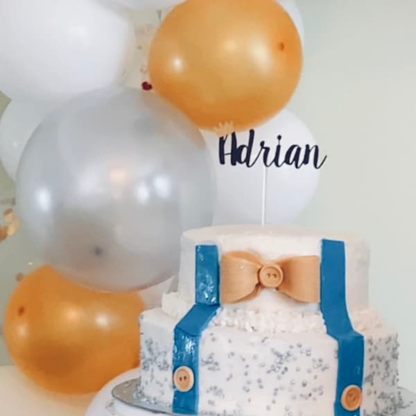 Fondant Little Man Cake Toppers, Mustache, Bow Tie, and Suspenders ...