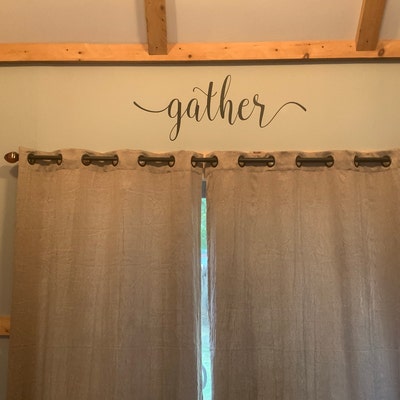Gather Wall Decal Living Room Dining Room Family Decor Gather Wall ...