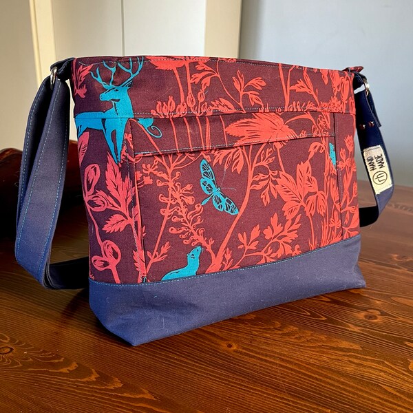 Luisa Crossbody Bag Sewing Pattern: Zipper Pocket Handbag (PDF Pattern ...