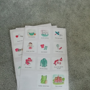 Daily Rhythm Cards & Weather Wheel Bundle - Etsy