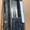 Police Duty Gear Rack With Lockbox Safe + FREE Metal Miranda Card ...