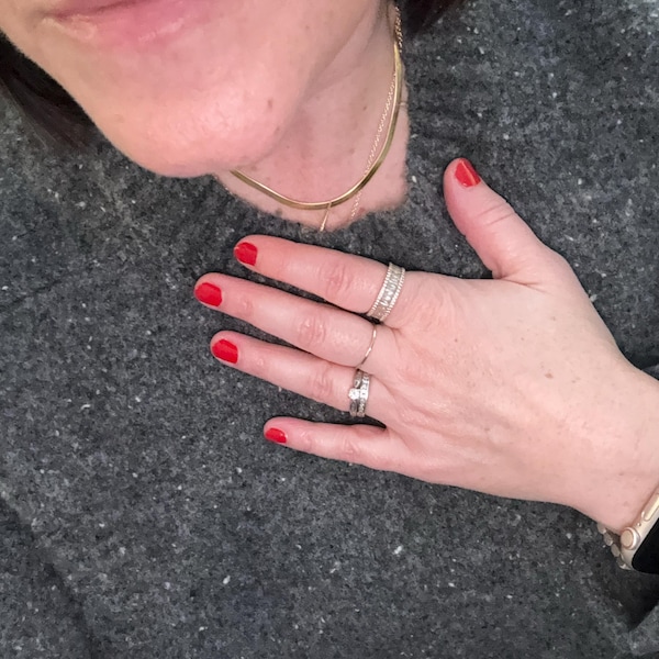 18k Gold Chain Necklace, Everyday Chains Necklace for Women, Cable ...