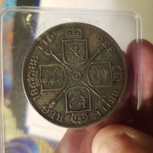 George 1V 1830 Hibernian Crown / Old Irish Coin / Restrike - Etsy