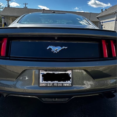 NO FARMS NO Food License Plate Frame Funny Humor Prank License Plate ...