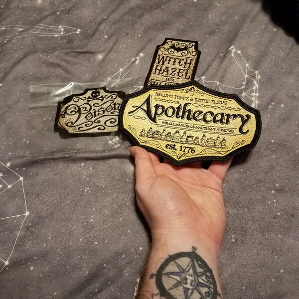 Apothecary Patch! Custom Made! - Etsy