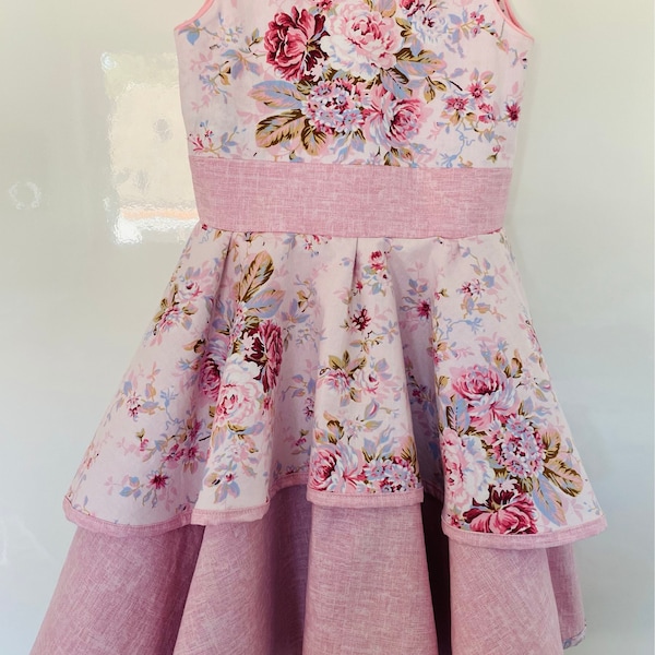 Lane Dress PDF Sewing Pattern, Including Sizes 12 Months - 14 Years ...