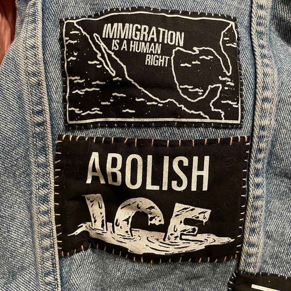 ABOLISH ICE Patch They Are a Mean Spirited and Unhelpful Organization ...