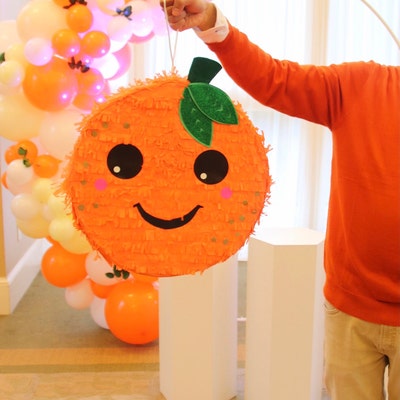 Sale Ready to Ship Orange Pinata Citrus Themed Birthday Party Citrus ...
