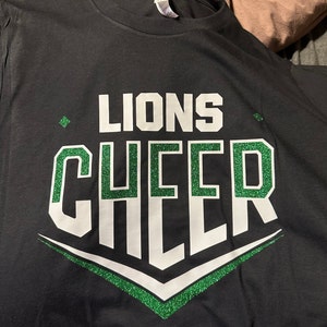 Glitter Cheer Shirt,cheer Shirt,cheerleader Shirt,custom Name ...