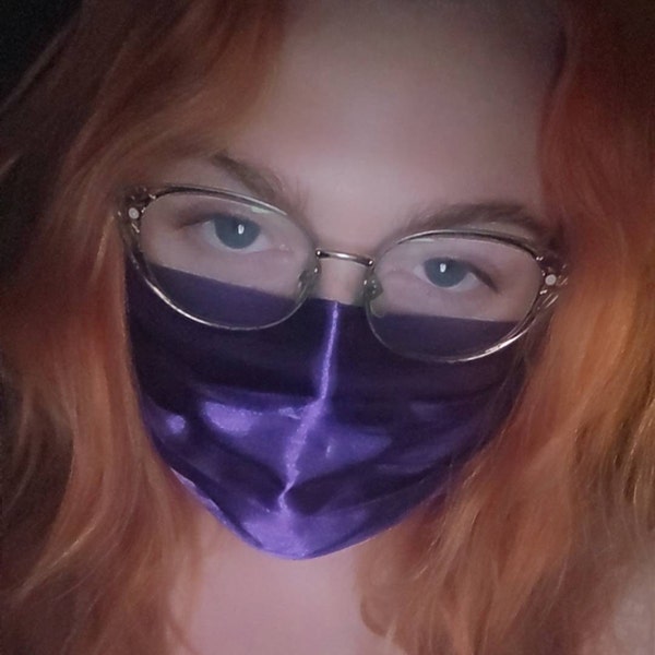 Silk Face Mask - Super Soft Silk Satin Face Masks, Handmade in the UK ...