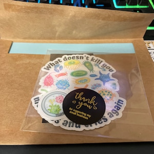 Staph Meeting Sticker, Bacteria Humor, Microbiology, Infectious Disease ...