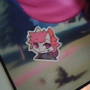 Vinyl Stickers Meowskulls, Camille, Highwire, and Kimiko 2.5/63.5mm - Etsy